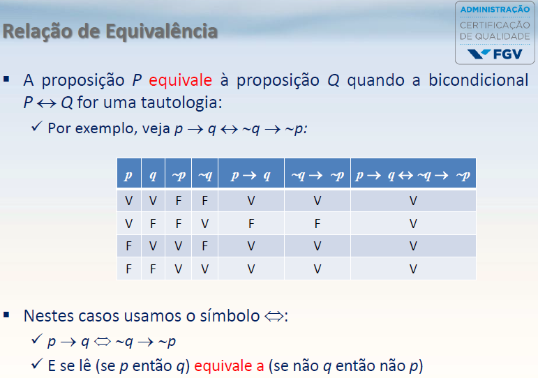 Lógica Matemática - Blog do Prof. H